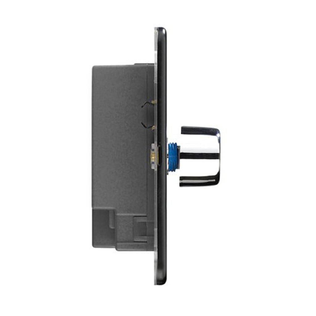 Slimline Screwless 1G 2 way 200W Universal LED Dimmer Switch (Trailing ...