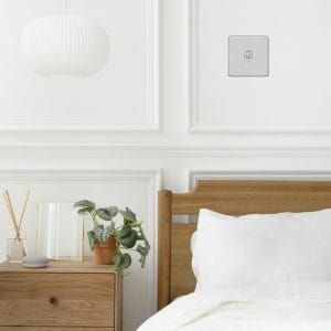 Slimline Screwless 1 Gang Toggle Switch | See Switches